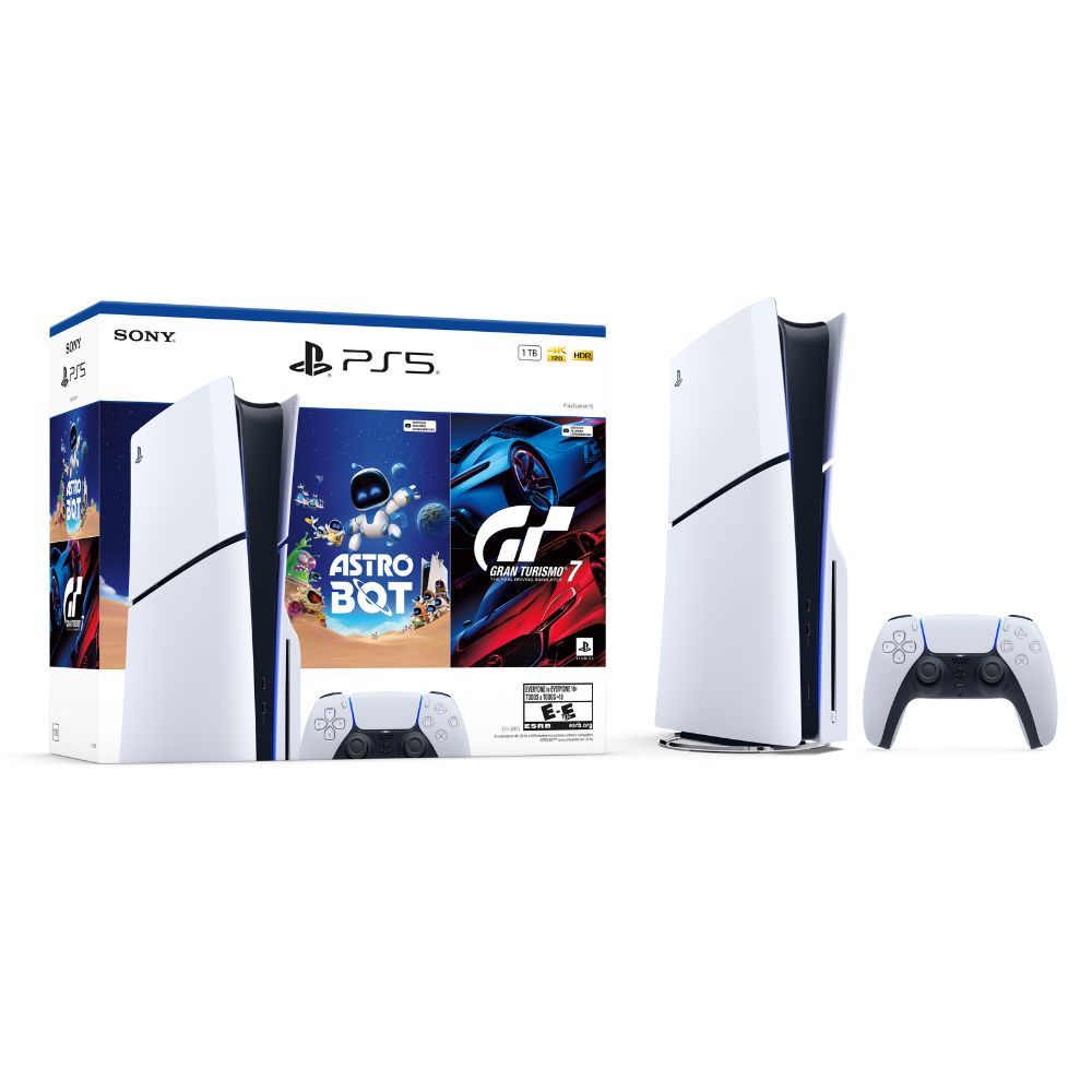 PlayStation 5 PS5 Sony Consola con ASTRO BOT y Gran Turismo 7 Standar ...