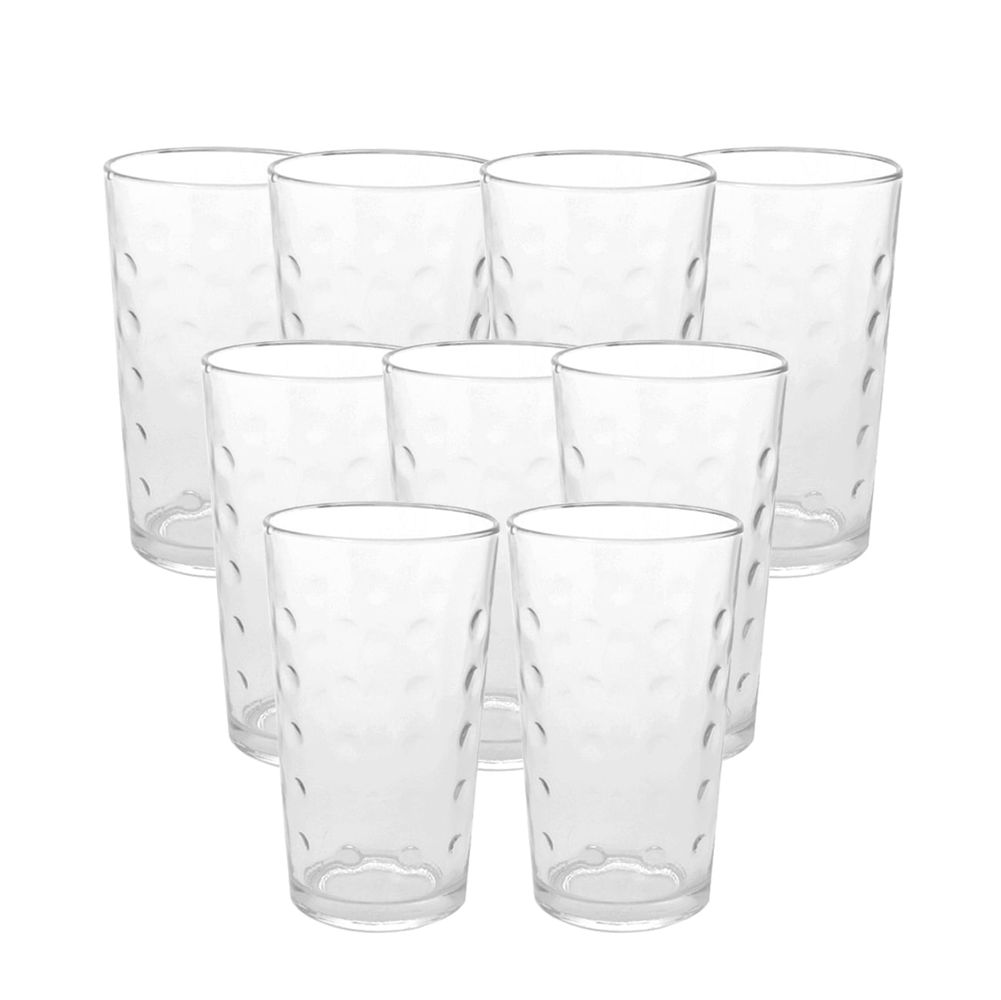 Set 12 Vasos Irupe 350 ML Vidrio Durax