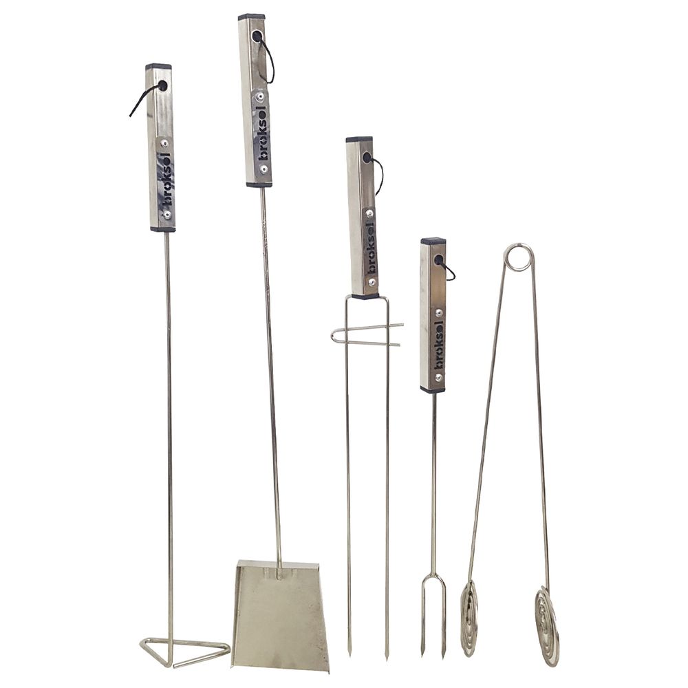 Set de 5 Accesorios Parrilleros
