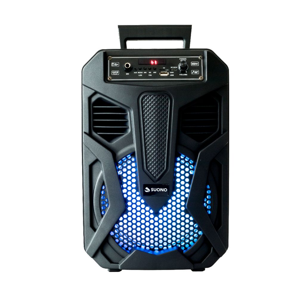 Parlante Portátil Bluetooth Suono Negro