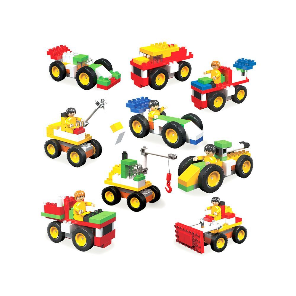 Autos Armables Ladrillos Plásticos 15 Modelos Rasti 01-1079