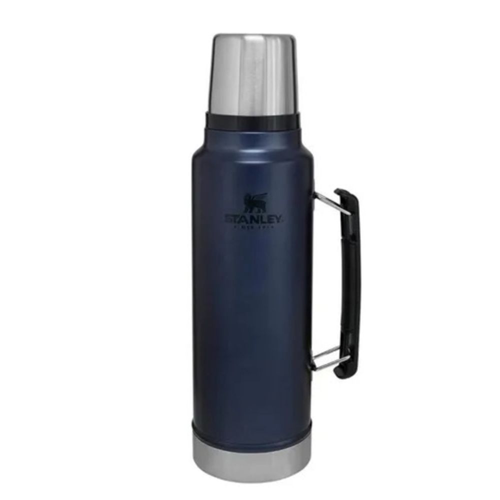 Termo Stanley Azul - 1 Litro - Tapón Cebador