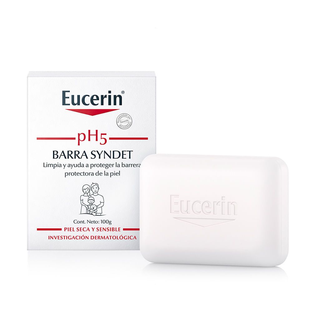 Jabon Eucerin Ph5 Syndet Barra Limpiadora 100 Gr