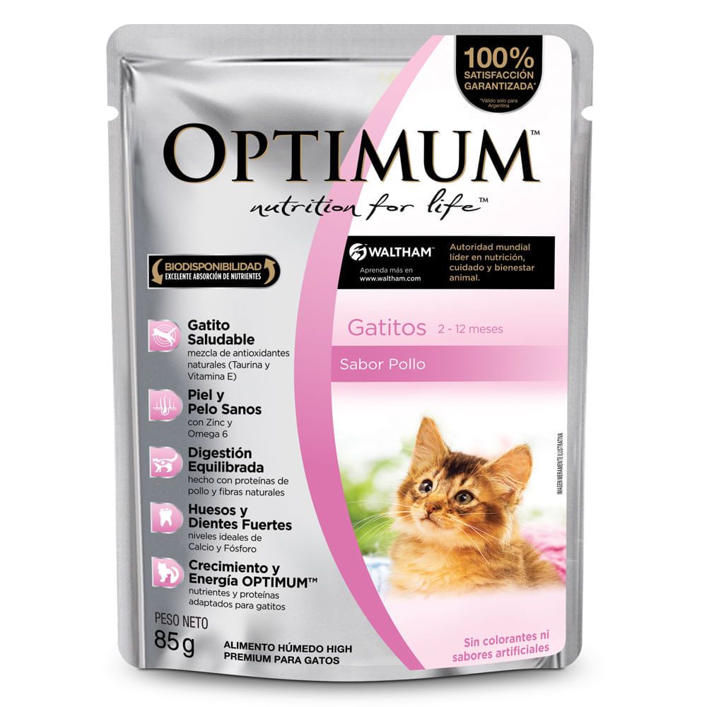 Pouch Optimum Kitten 85gr