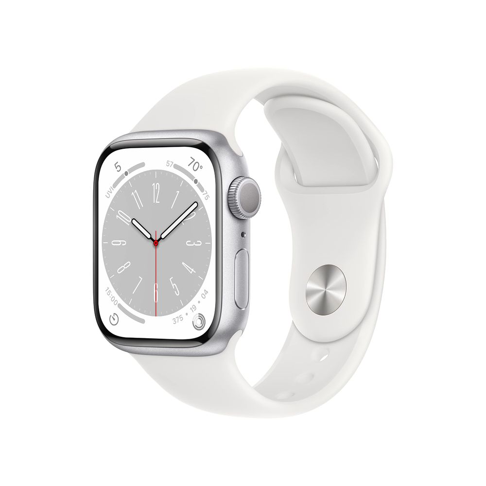 Reloj inteligente Apple Watch Series 8 GPS 41 mm de aluminio plateado