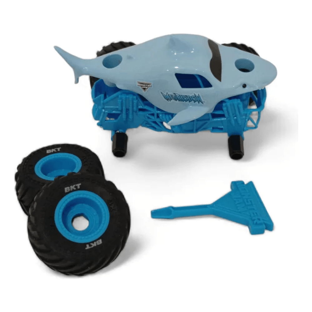 Monster Jam Mechanix Megalodon Para Armar Esc 1:43 5004478 - 5004478