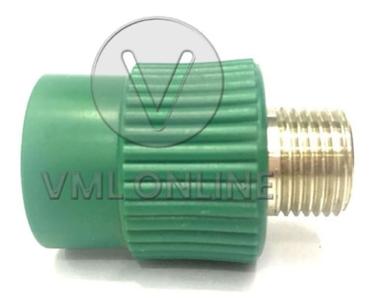 Cupla Con Inserto Metalico Macho 1/2 X 25 Mm Fusion Agua