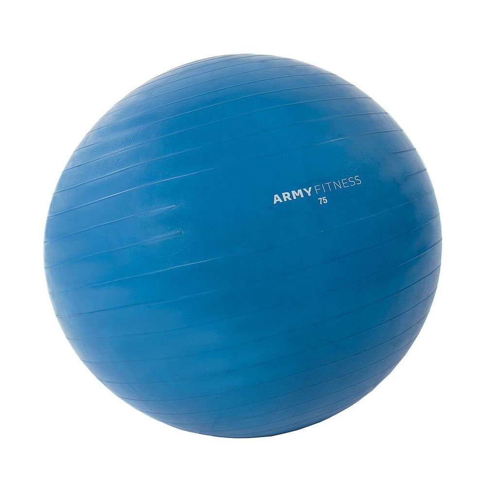 Fitball 75 cm Color:Azul ARMY Fitness