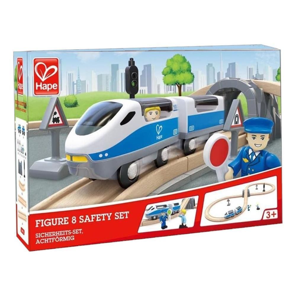 Hape Set Pista De Trenes En Forma 8