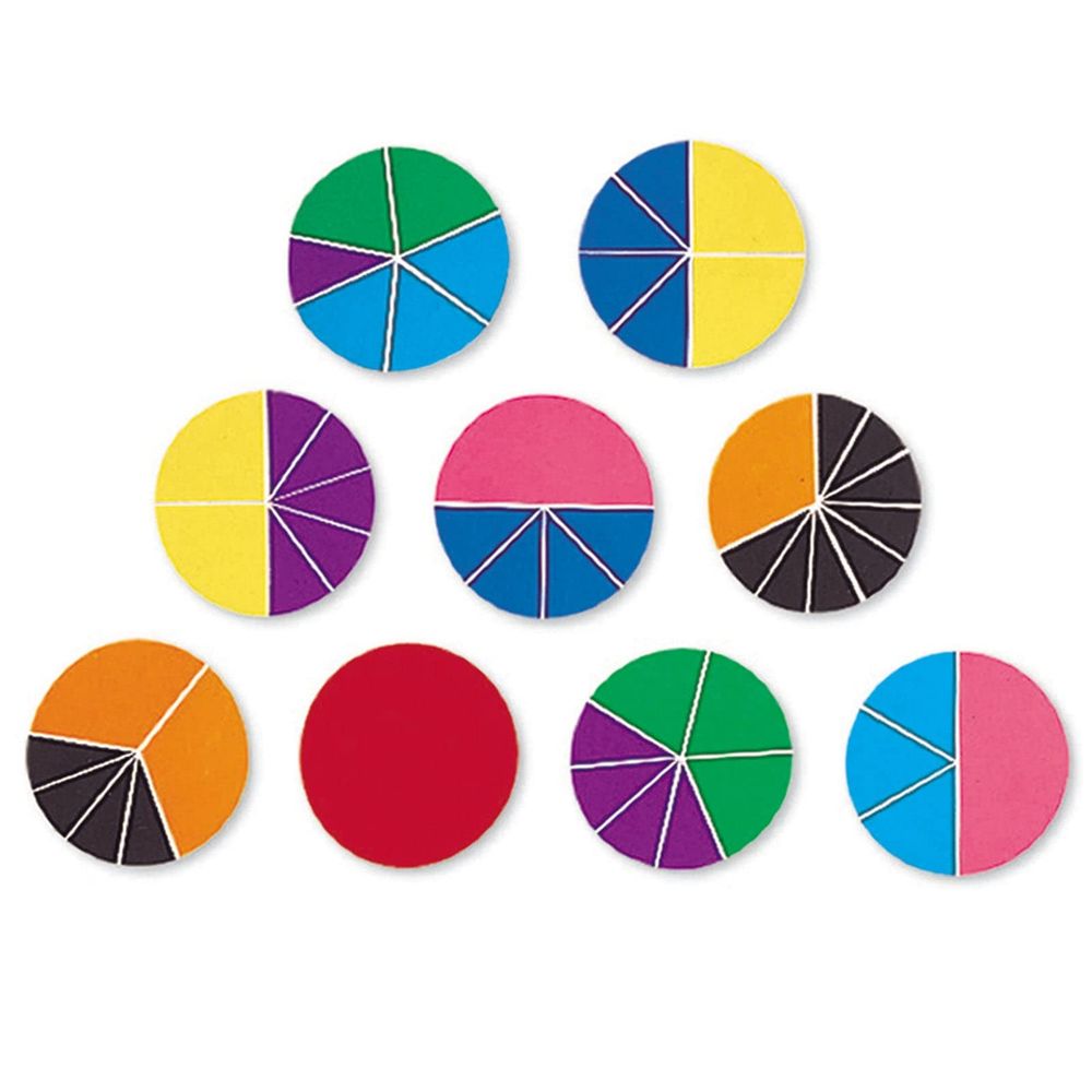Learning Resources Rainbow Fractions Deluxe