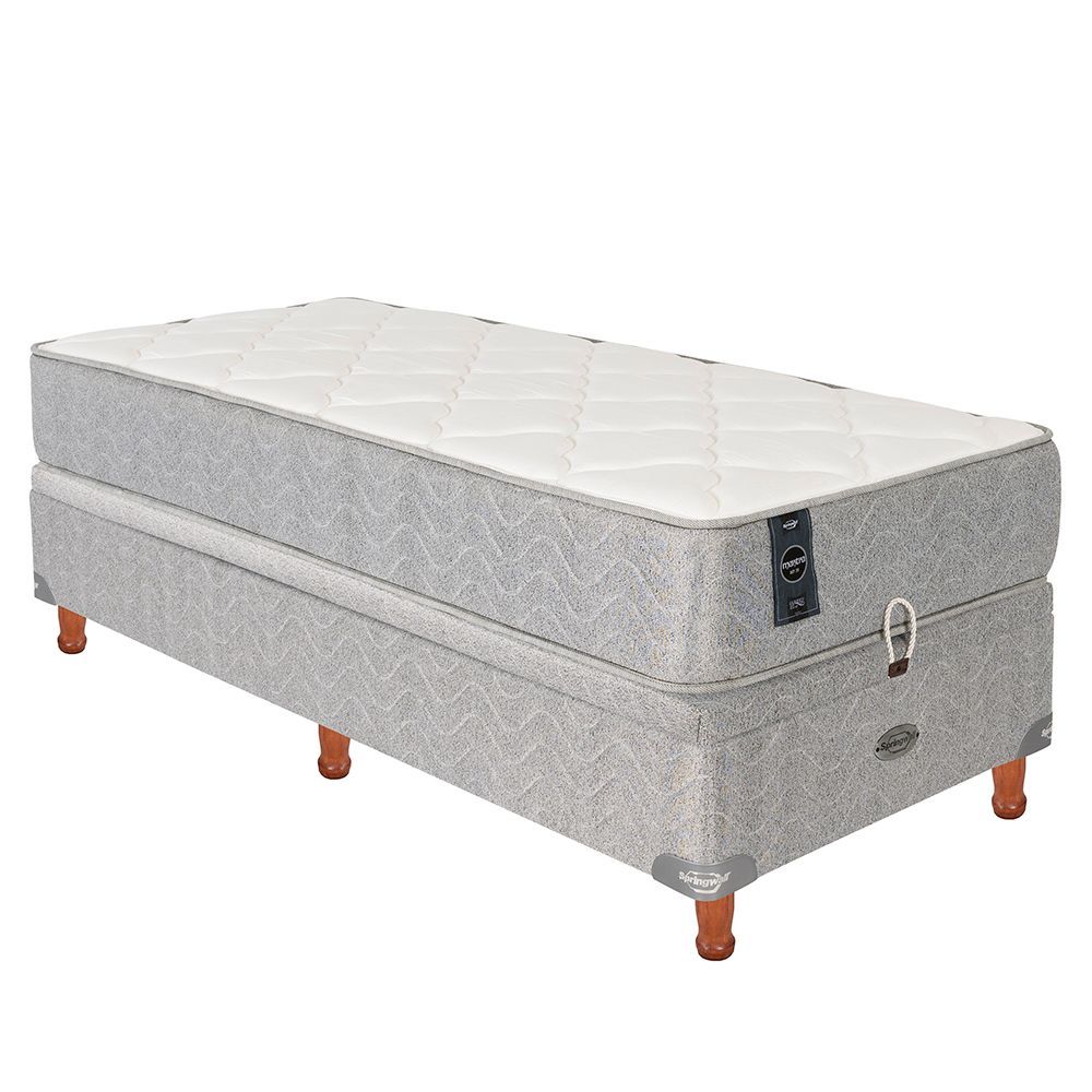Sommier Baulera ROOMY y Colchón Springwall POWER 090x190 cm