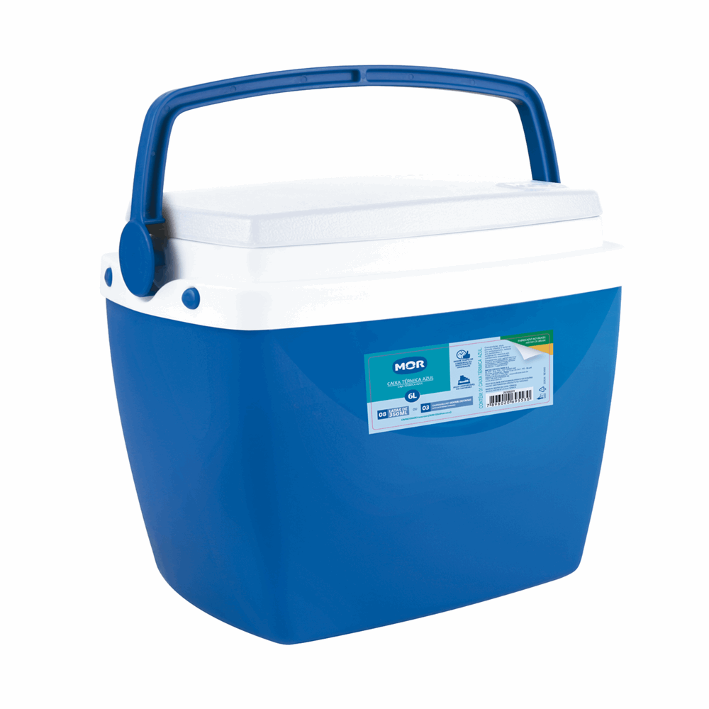 Conservadora térmica 6l marca Mor- Azul