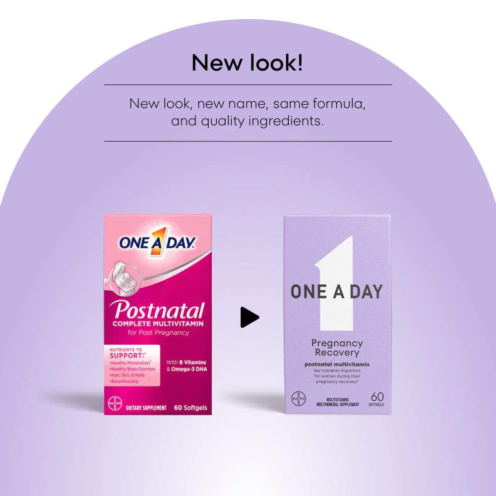 ONE A DAY Multivitamínico completo posnatal para