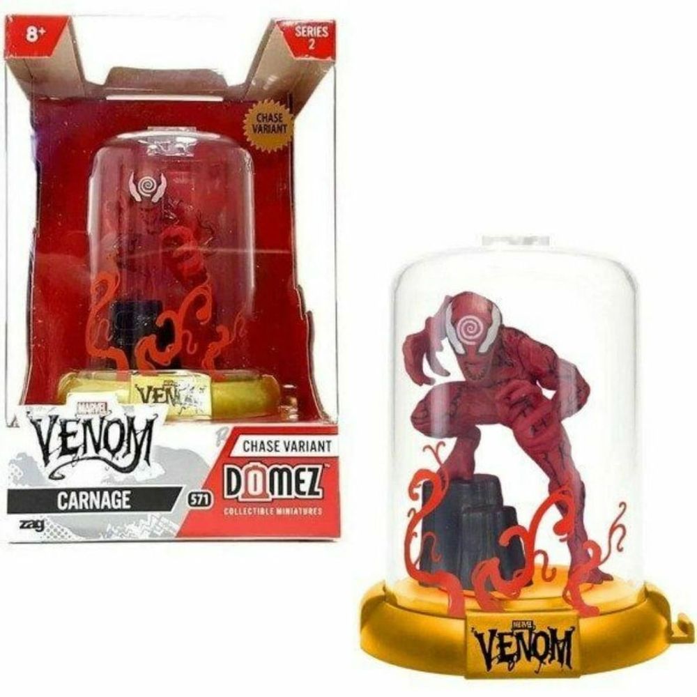 Figura Coleccionable Domez Venom Serie 2 Carnage Rojo