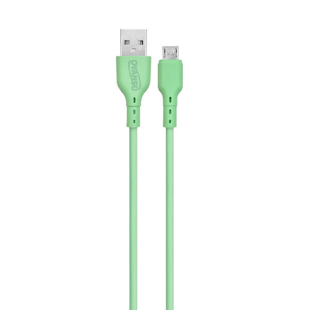 Cable verde USB 2.0 a micro USB de 1m NISUTA - OSCAUSMI12