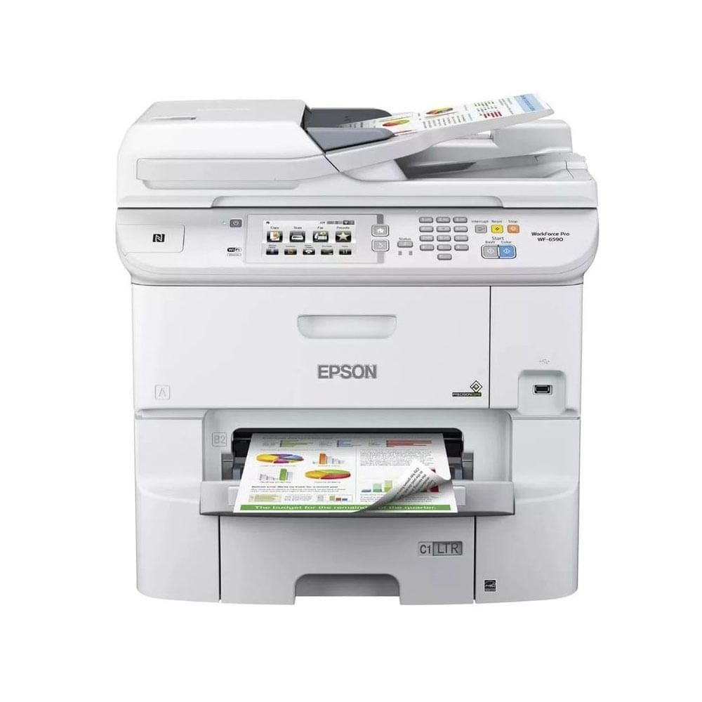 Impresora Epson WorkForce WF-6590 Color MFP (C11CD49201)