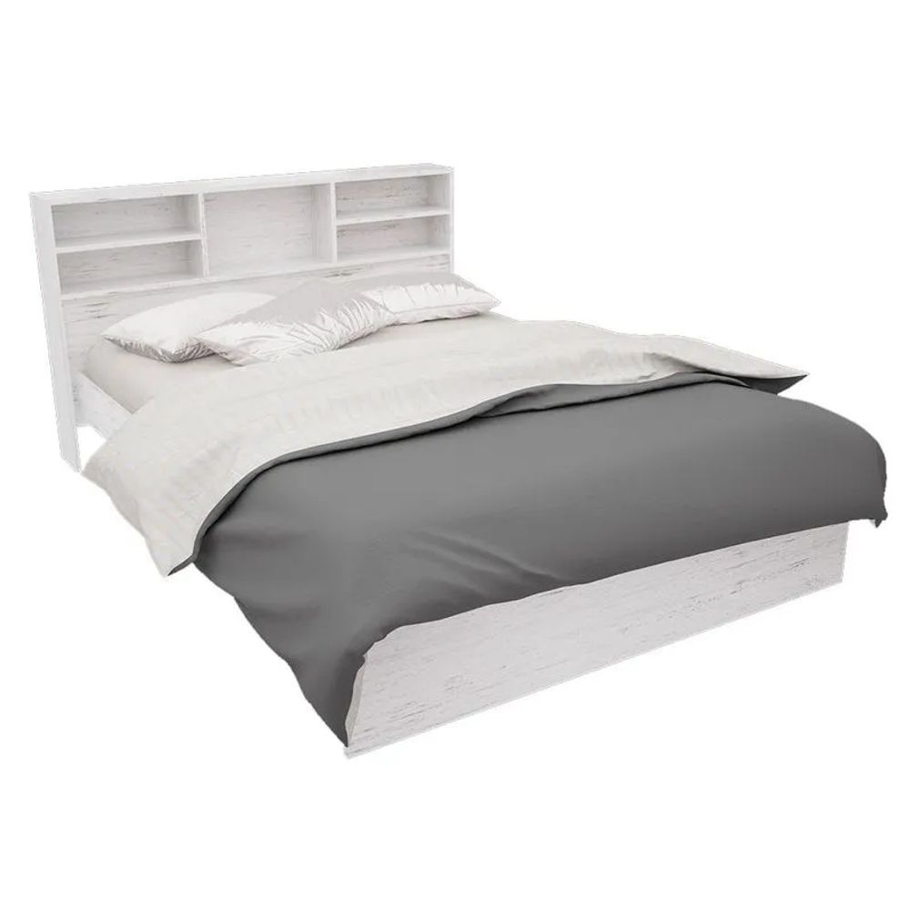 Cama 2 Plazas con Repisa Orlandi Venecia