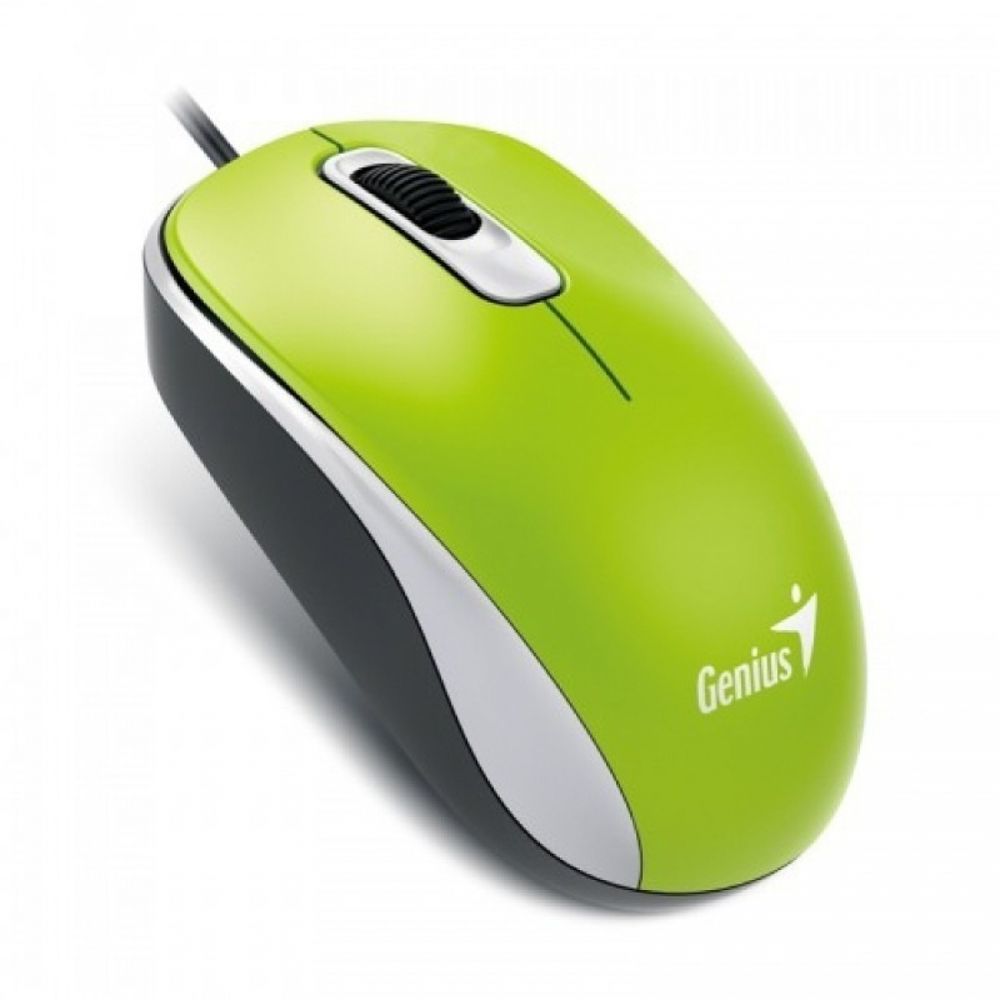 Mouse Genius Dx-120 Usb Green 1200 Dpi