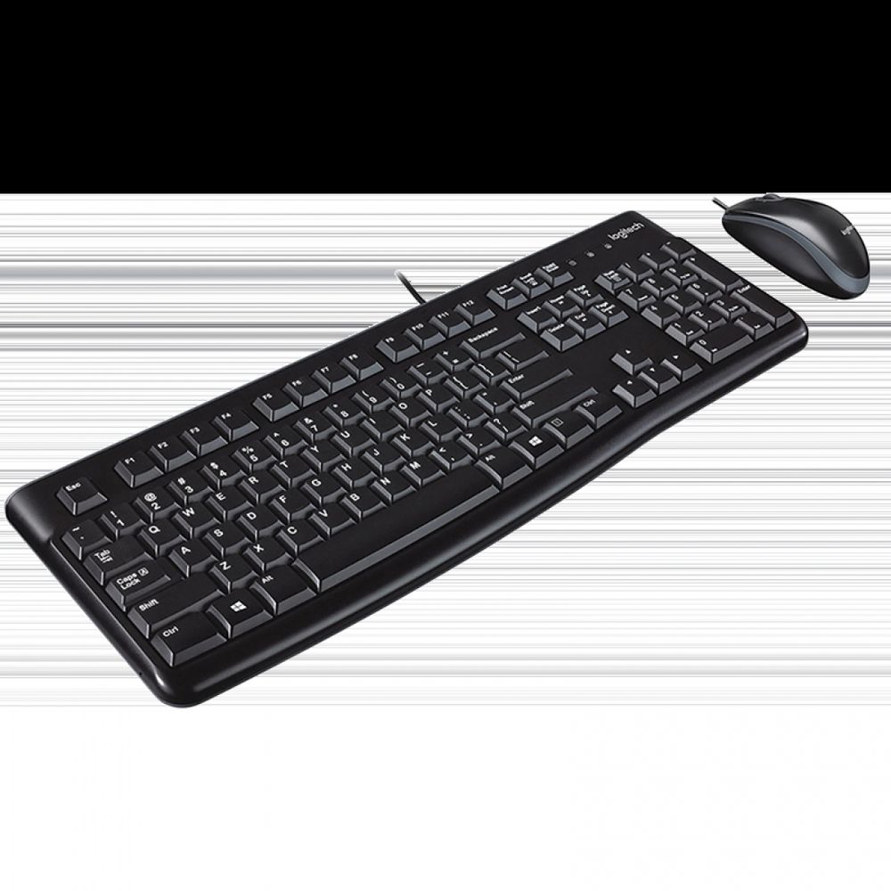 TEC+MOUSE LOGITECH MK120 BLACK