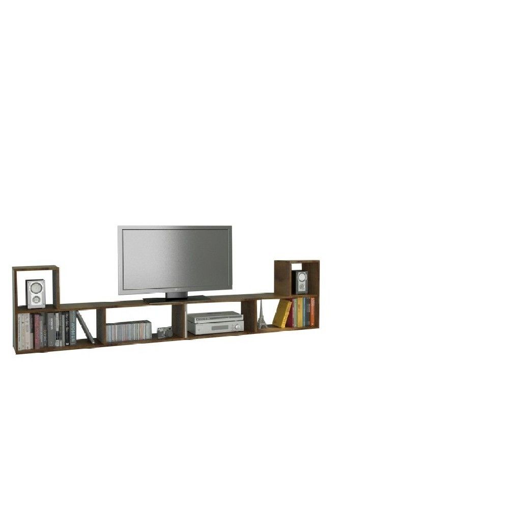 Combo x2 modulos rack L para tv teka