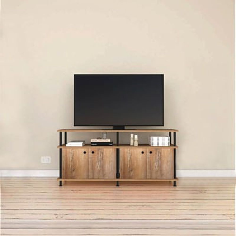 RACK PARA TV + 2 MÓDULOS. 130 x 30 x 60 cm. Color ROBLE ATAKAMA