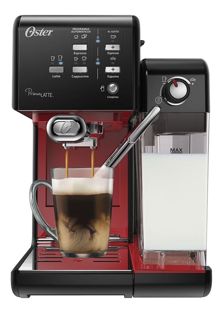 Cafetera Express Oster Prima Latte 6701, Capsulas Nespresso