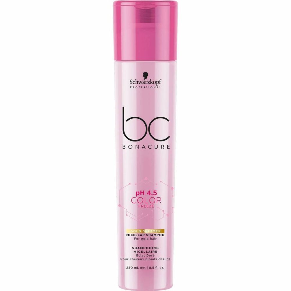 Schwarzkopf Bonacure Color Freeze Shampoo Brillo Dorado 250ml