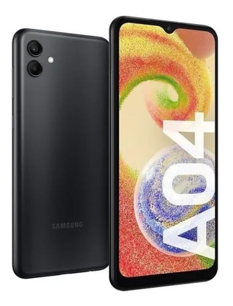 Celular Smartphone Samsung Galaxy A04 4gb 128gb 50mpx Negro
