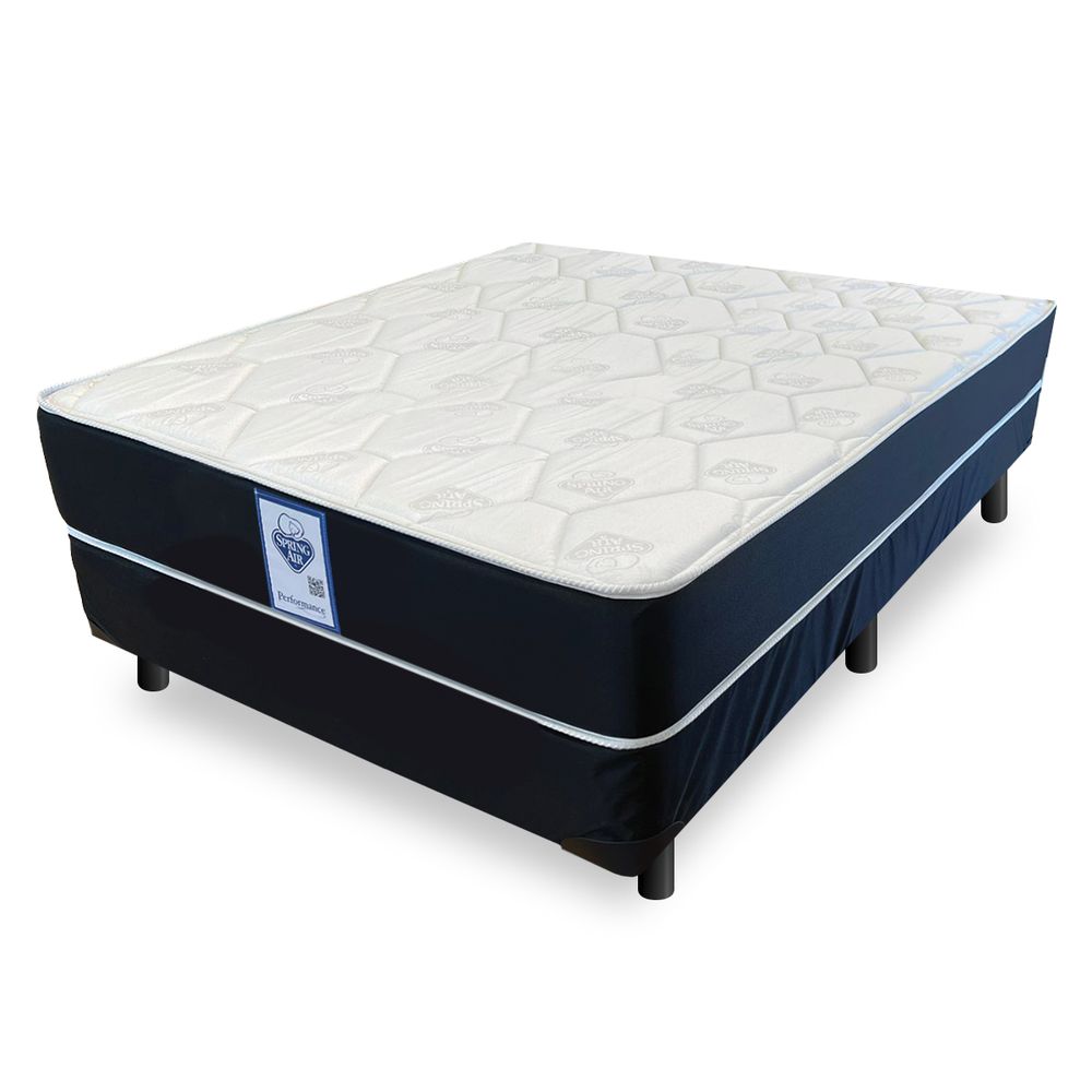Colchón de Resortes y Sommier Spring Air Styles 2 Plazas 140x190cm