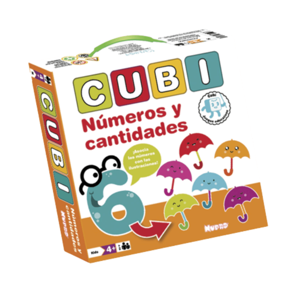 Juego De Mesa De Aprendizaje Cubi Nupro Cubi Numeros Y Cantidades