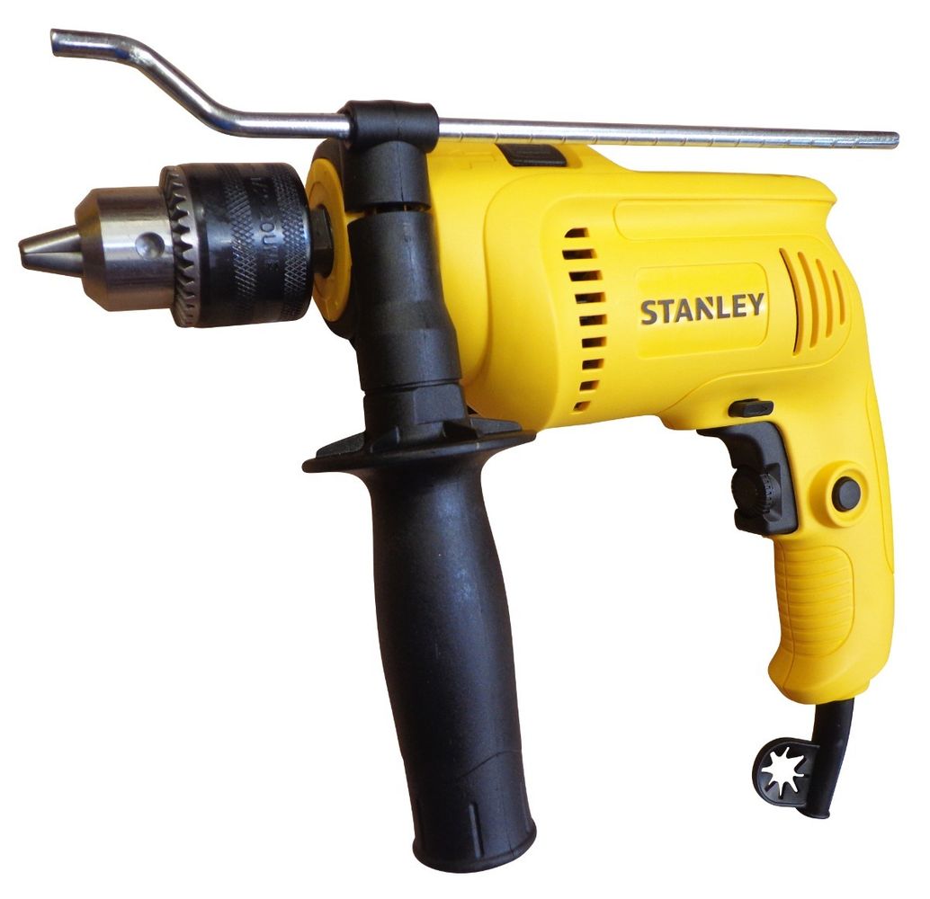 Taladro Atornillador Percutor Stanley 600 Watts 13 mm SDH600