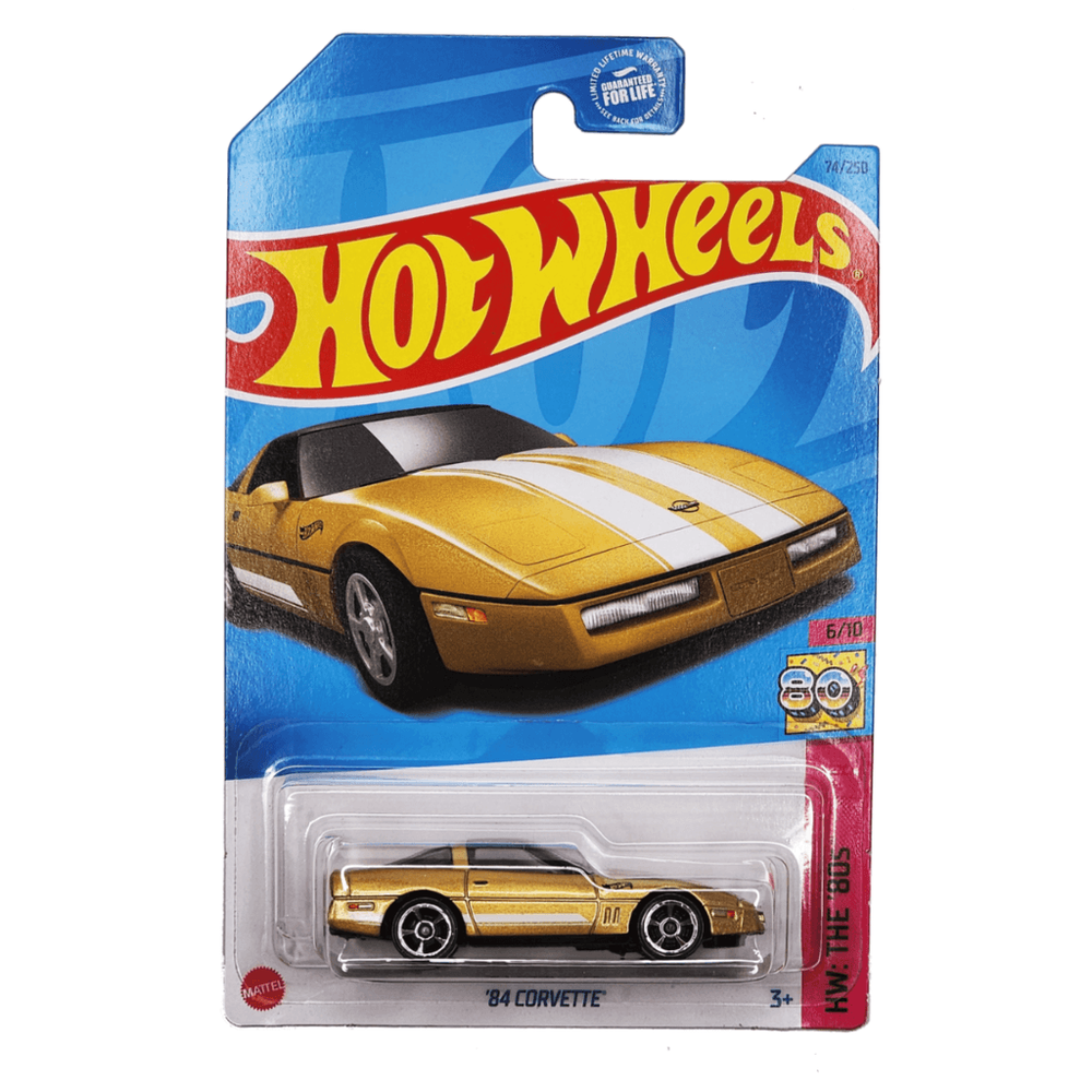 Hot Wheels De Colección Mattel C4982 - 3 ´84 Corvette