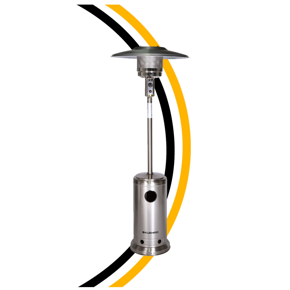 Calefactor Estufa Hongo Exterior Garrafa Acero Inoxidable