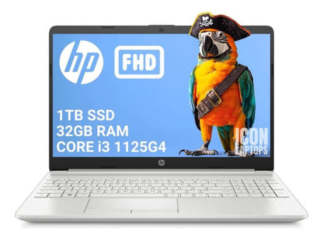 Notebook Core i3 32GB Ram 1TB SSD FHD Silver Hp Pavilion