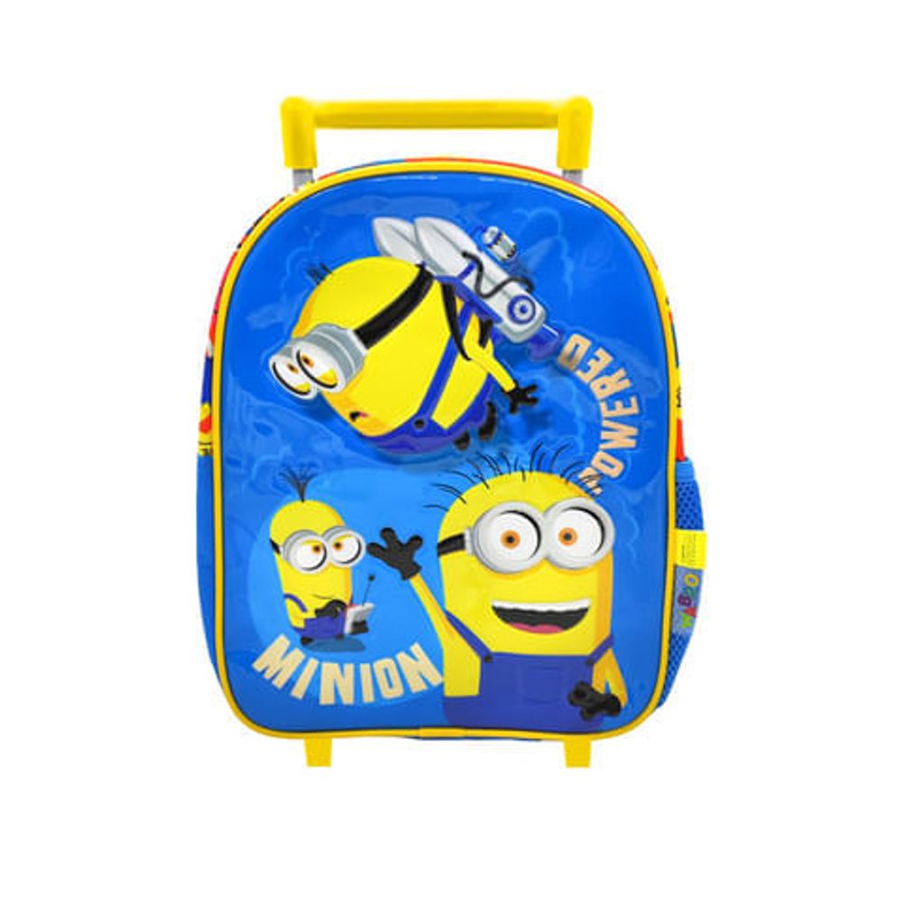 Mochila Minions Basic Line Powered con Carro 12