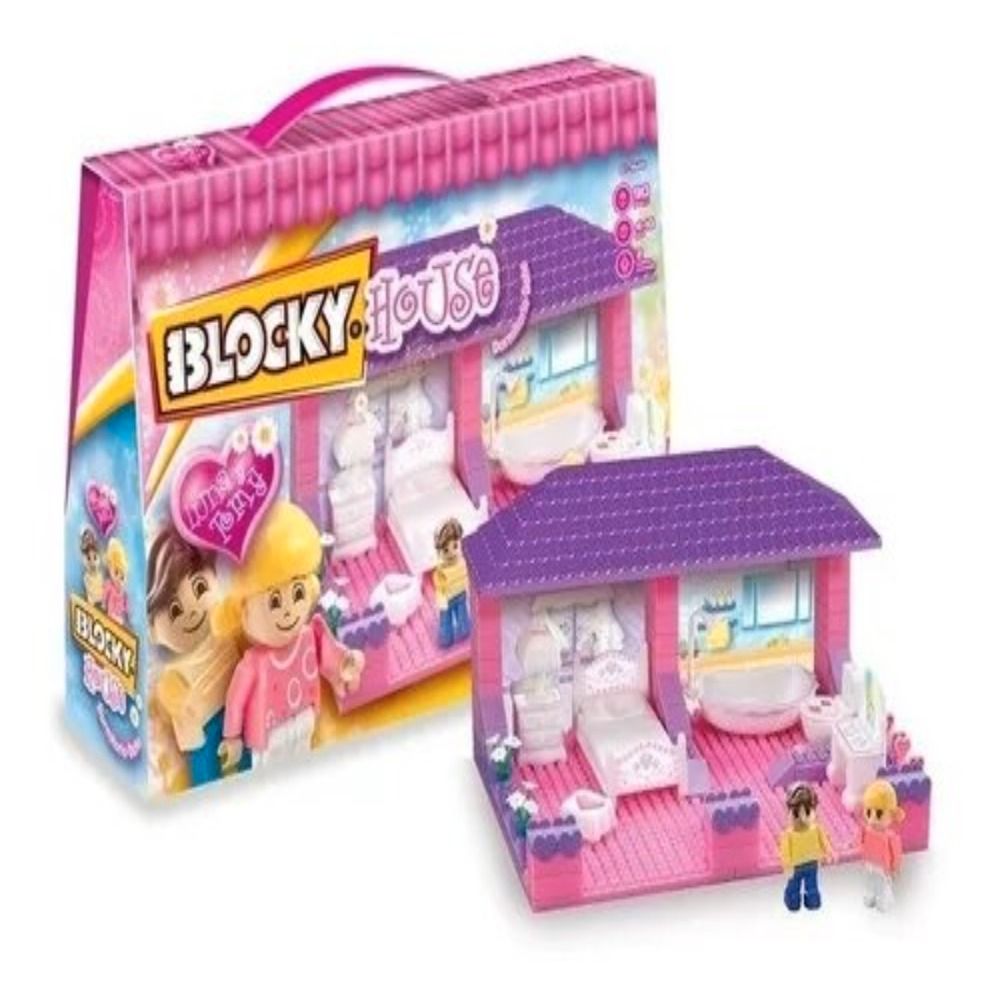 Blocky House Dormitorio-baño Luna Y Tomy