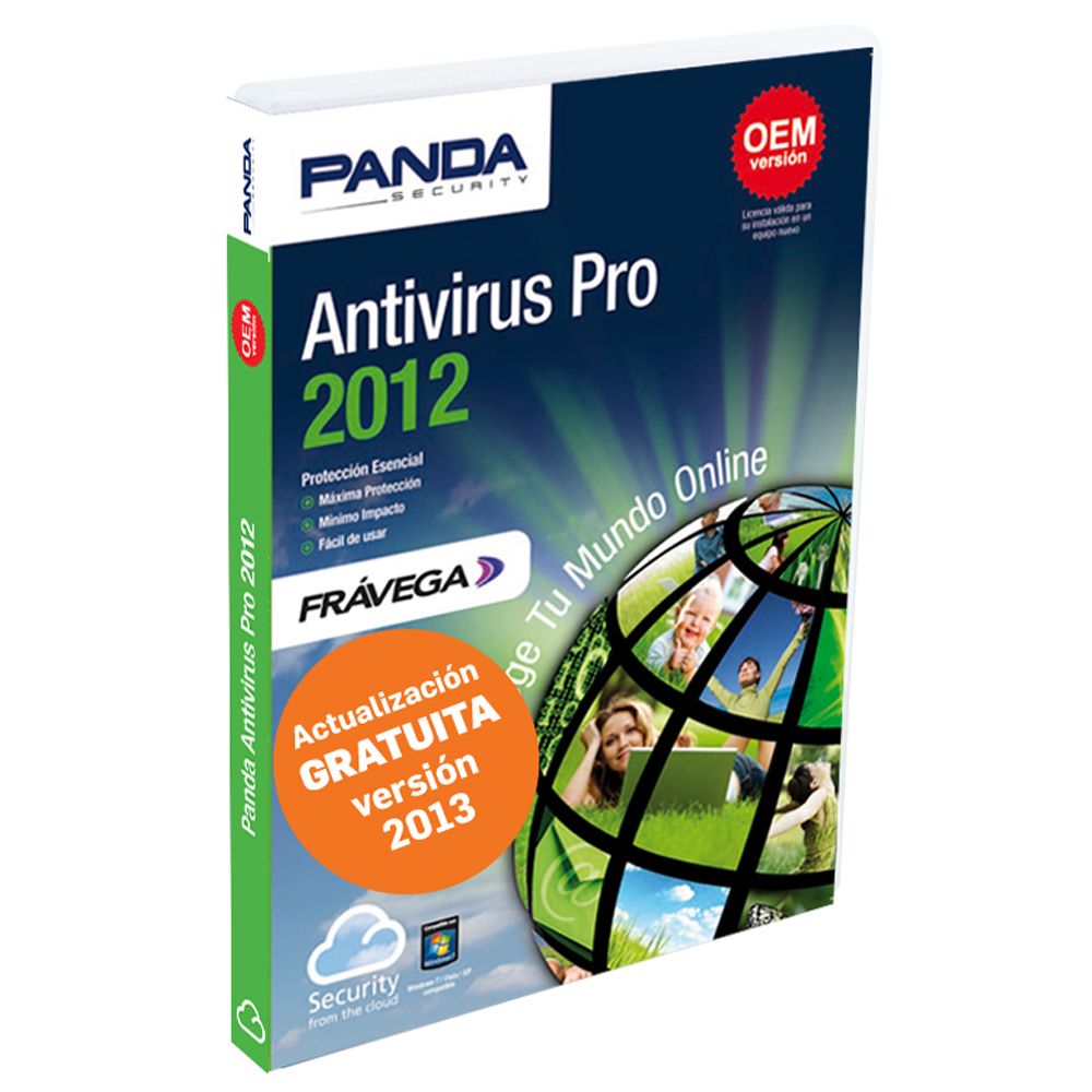 ANTIVIRUS PANDA PRO 2012 OEM