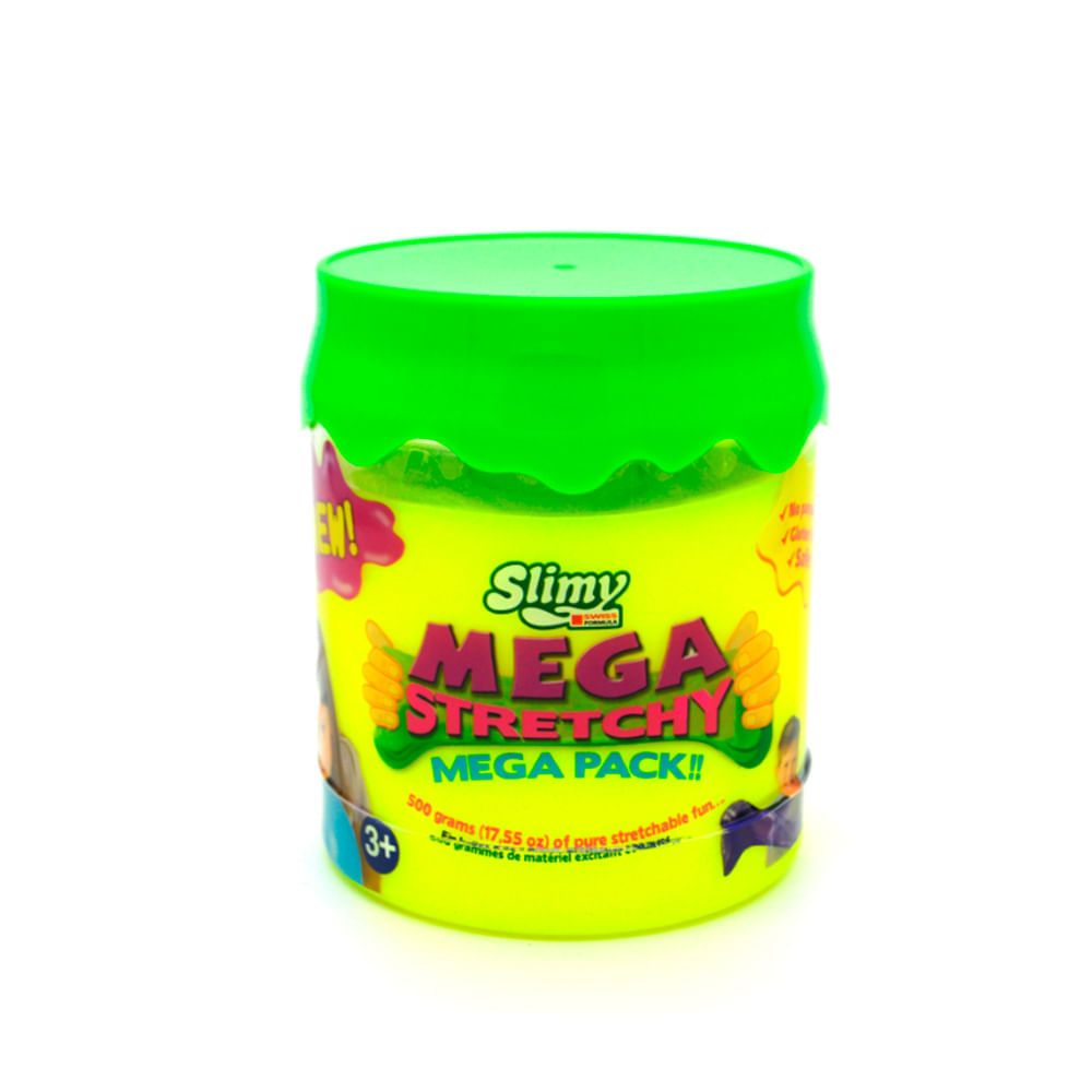 Slimy Slime Mega Stretchy 500gr Amarillo
