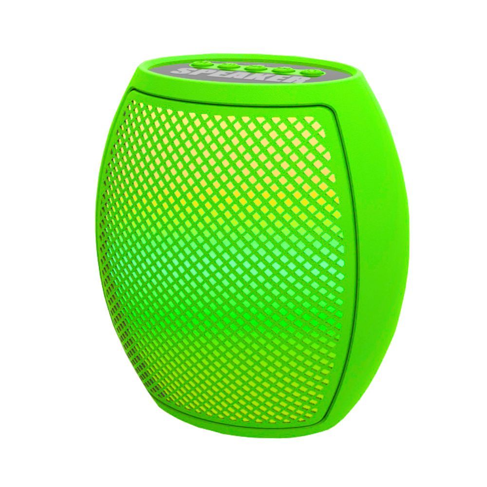 Parlante Inalámbrico Con Bluetooth Verde MS-2207BT Oryx