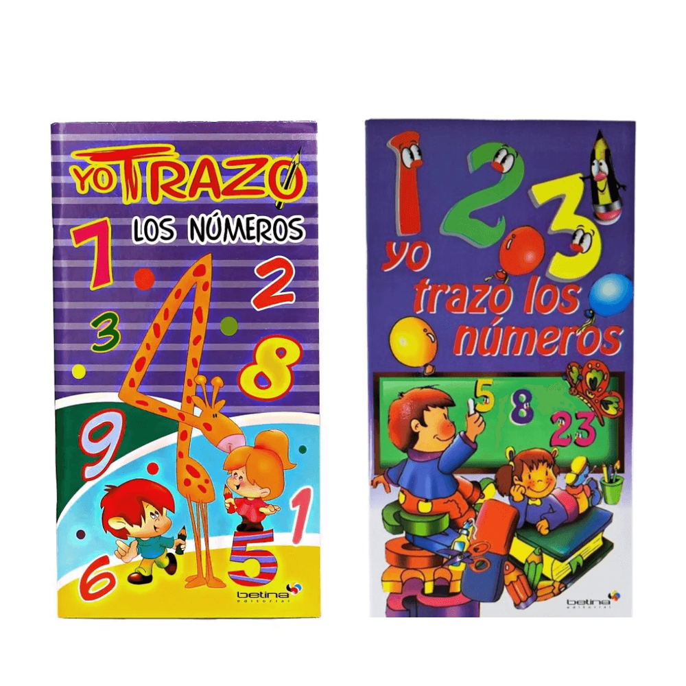 Libro Yo Trazo Los Números Modelo Uno
