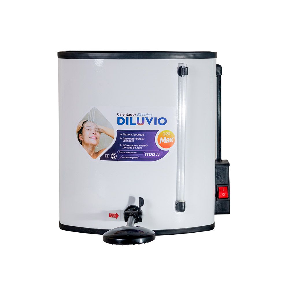 Ducha Eléctrica Diluvio D20 Max White