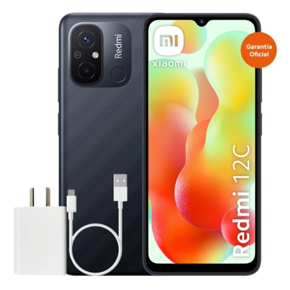 Xiaomi Redmi 12C Dual SIM 128Gb 4Gb Ram Gris Grafito