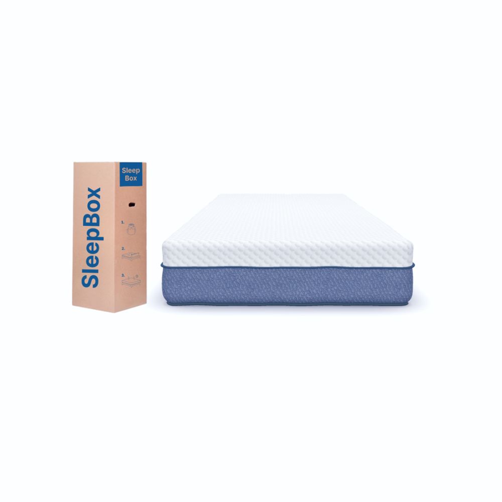 Colchón con Memory Foam Sleepbox Comfort Plus 1 Plaza 80x190