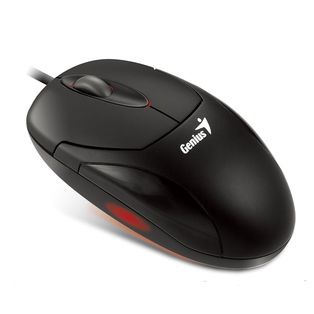 MOUSE GENIUS XSCROLL USB BLACK