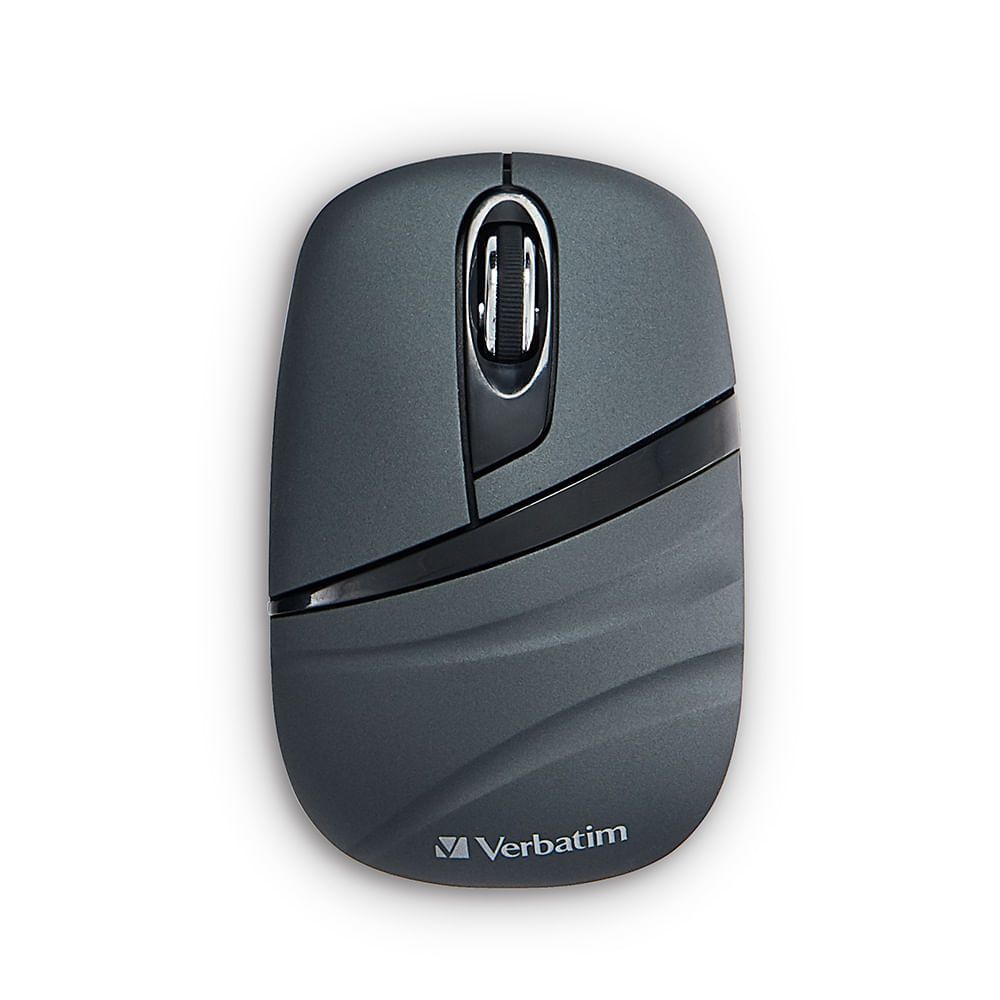 Mouse Wireless Verbatim Mini Travel Mouse Commuter Series Graphite