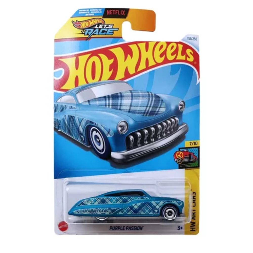 Hot Wheels De Colección Mattel C4982 - 4 Purple Passion