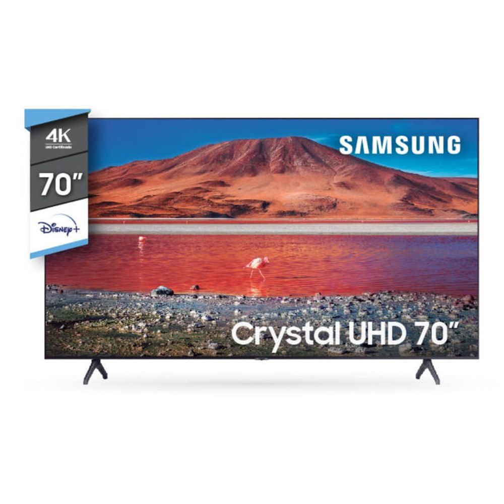 Led Smart TV Samsung 70" UHD Crystal 4K TU7000