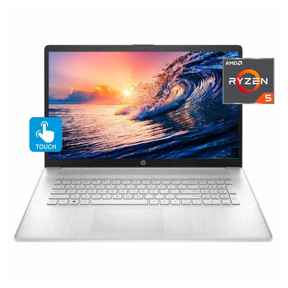 Notebook Hp 17.3 HD+ TOUCH Ryzen 5 256 SSD + 16gb / Windows