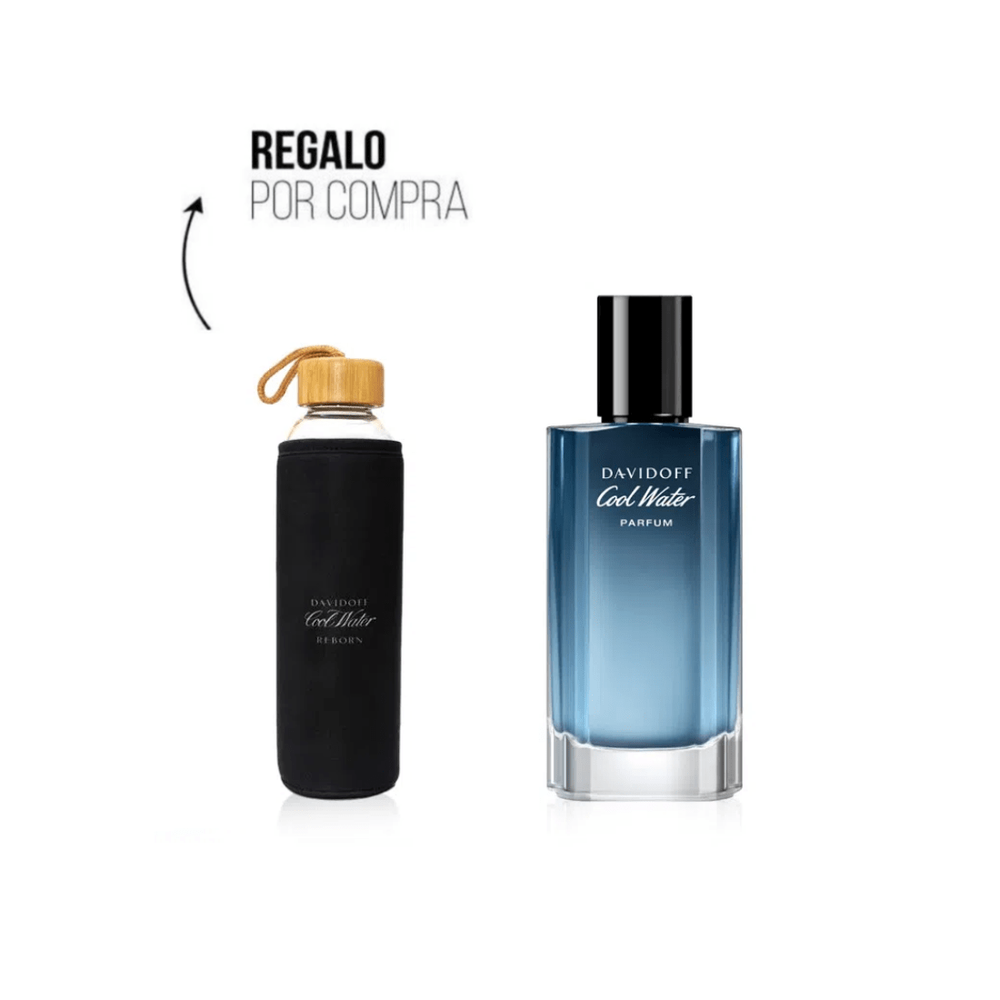 Cool Water Man EDP 100 ml + Botella Cool Water Reborn Kit