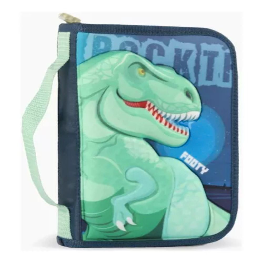 Cartuchera T Rex Desplegable Footy
